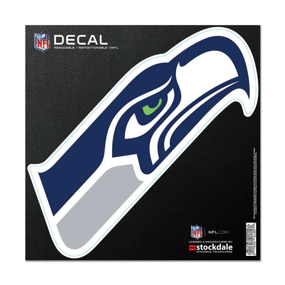 Seattle Seahawks Decal 6x6 All Surface Logo - Sports Fan Shop