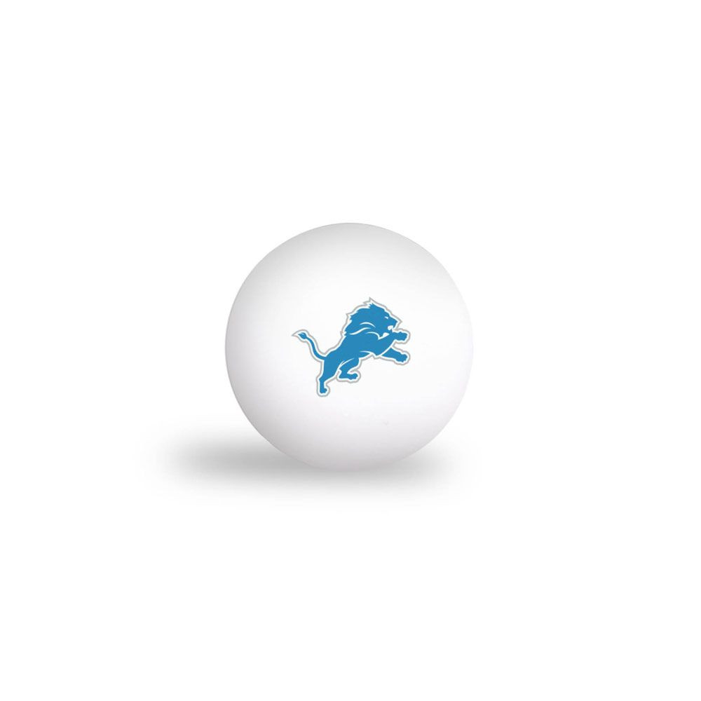 Detroit Lions Ping Pong Balls 6 Pack - Sports Fan Shop