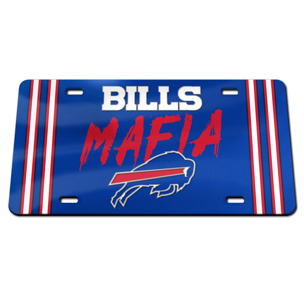 Buffalo Bills License Plate Acrylic Bills Mafia Design - Sports Fan Shop