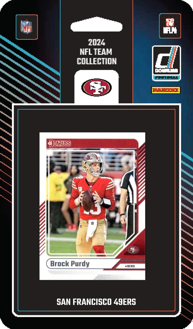 San Francisco 49ers Team Set 2024 by Donruss - Sports Fan Shop
