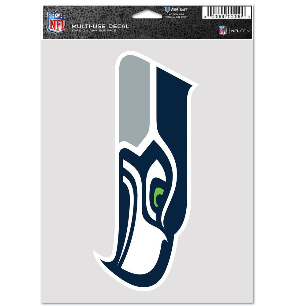 Seattle Seahawks Decal Multi Use Fan Single - Sports Fan Shop