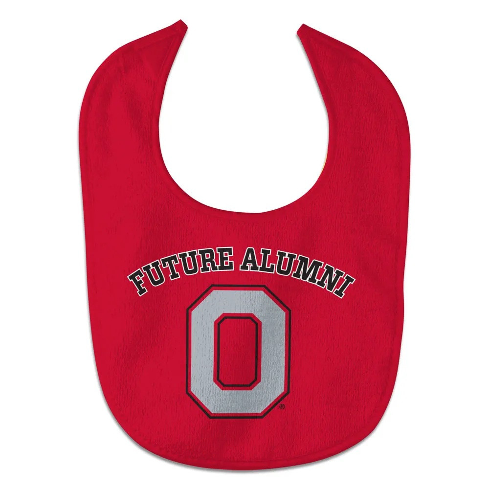Ohio State Buckeyes Baby Bib All Pro Style Future Alumni - Sports Fan Shop