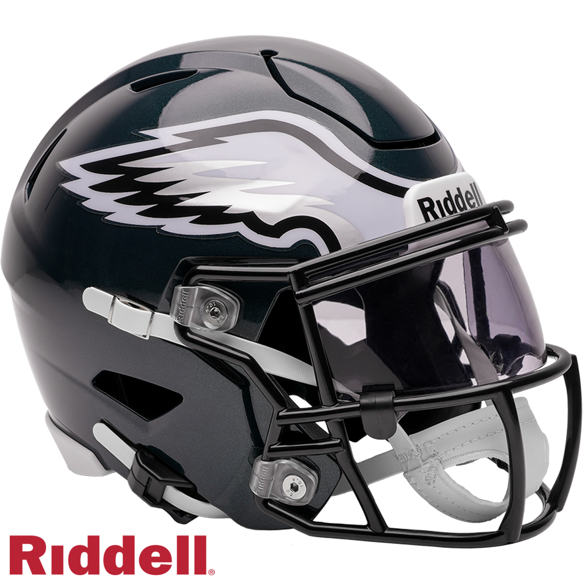 Philadelphia Eagles Helmet Riddell Replica Mid-Size MIDI SpeedFlex ...