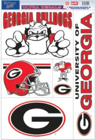 Georgia Bulldogs Decal 11x17 Ultra - Sports Fan Shop