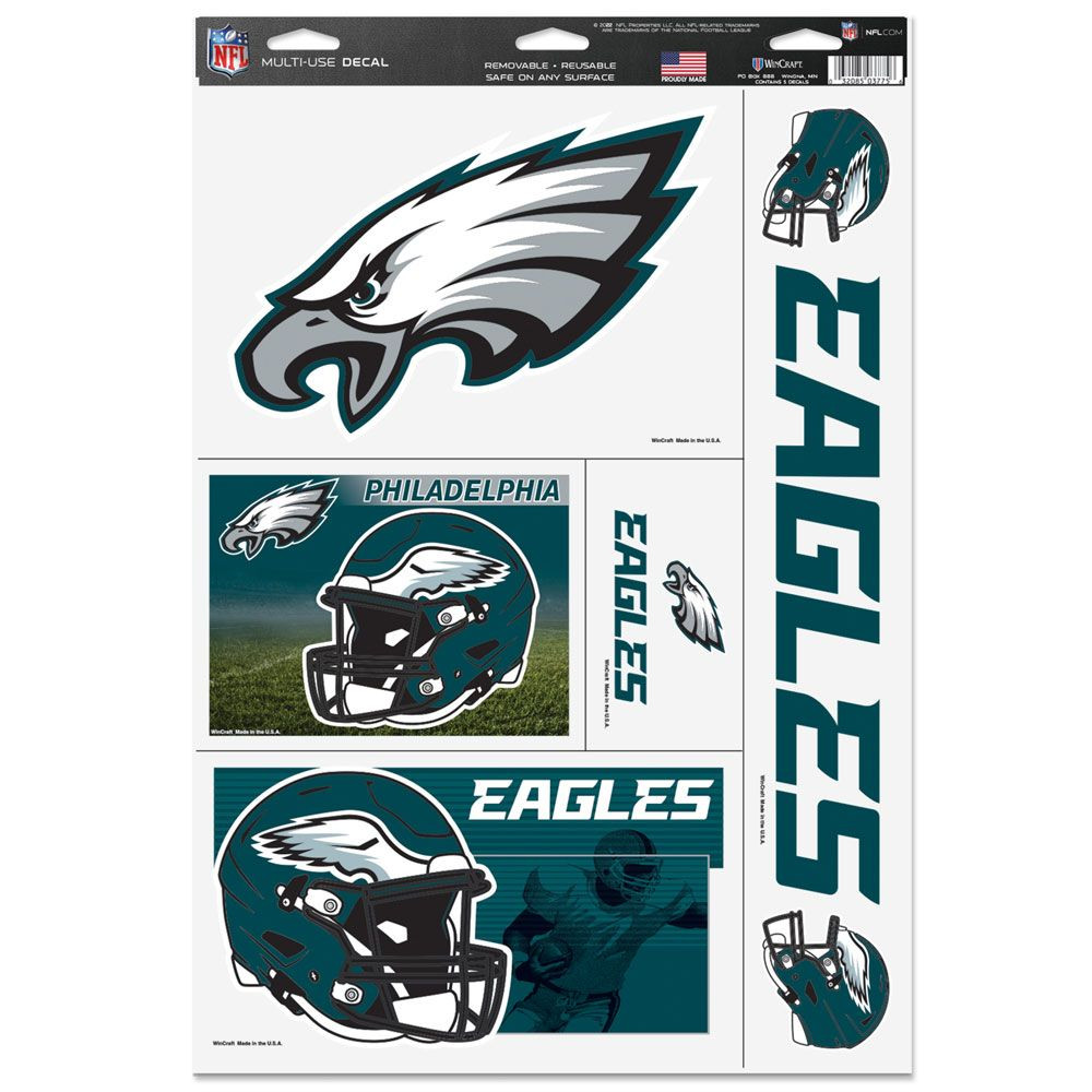 Philadelphia Eagles Decal 11x17 Ultra - Sports Fan Shop