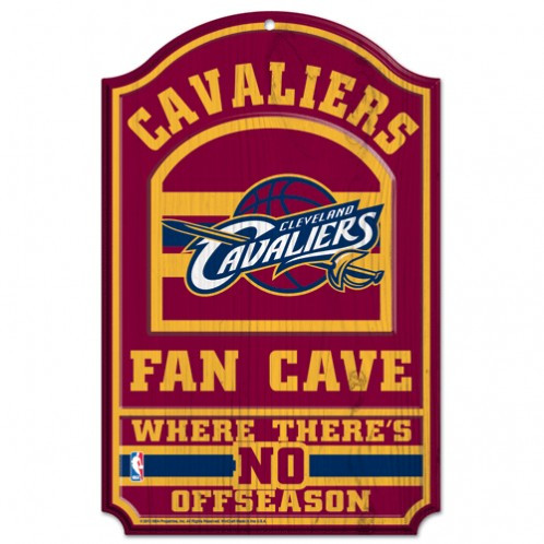 Cleveland Cavaliers 11x17 Wood Sign - Fan Cave - Sports Fan Shop
