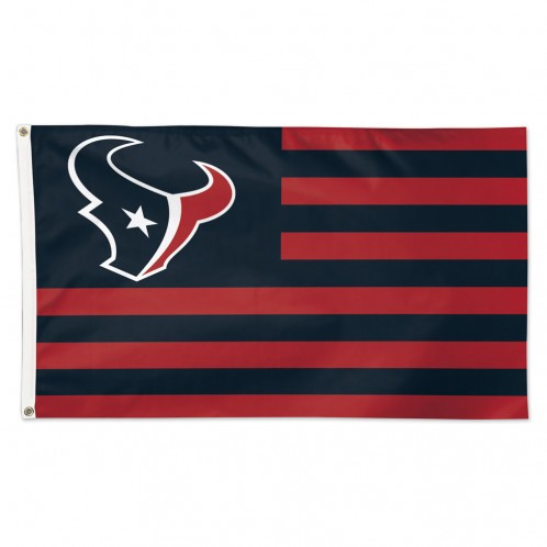 Houston Texans Flag 3x5 Deluxe Americana Design - Sports Fan Shop