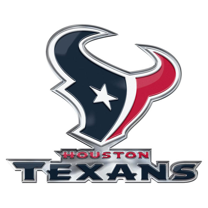 Houston Texans Auto Emblem Color Alternate Logo - Sports Fan Shop
