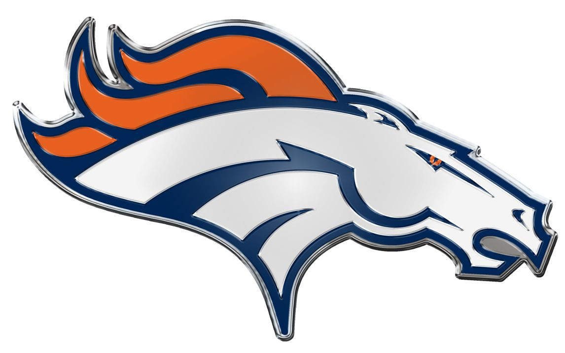 Denver Broncos Auto Emblem - Color - Sports Fan Shop