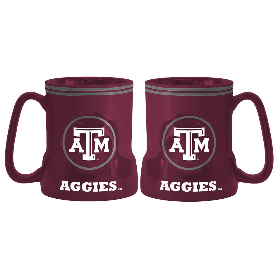 Texas A&M Aggies Coffee Mug - 18oz Game Time - Sports Fan Shop