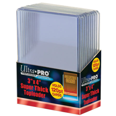 Toploader - 3x4 120pt (10 per pack) - Sports Fan Shop
