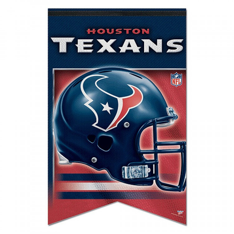 Houston Texans Banner 17x26 Pennant Style Premium Felt - Sports Fan Shop
