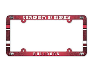 Georgia Bulldogs License Plate Frame - Full Color - Sports Fan Shop