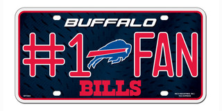 Buffalo Bills License Plate - Sports Fan Shop