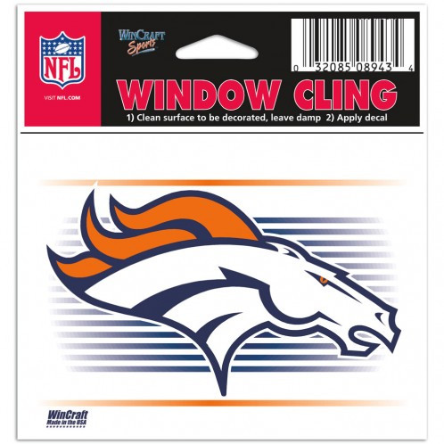Denver Broncos Decal Bumper Sticker - Sports Fan Shop