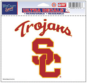 USC Trojans Decal 5x6 Ultra Color - Sports Fan Shop