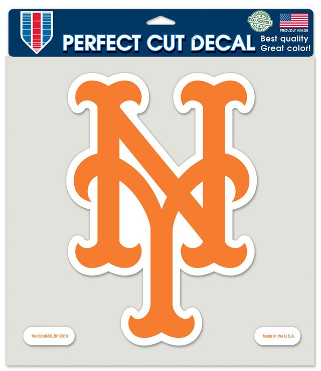 New York Mets Decal 8x8 Die Cut Color - Sports Fan Shop
