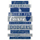 Los Angeles Dodgers Sign 11x17 Wood Fence Style - Sports Fan Shop