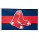 Boston Red Sox Bumper Sticker - Red Background - Sports Fan Shop