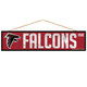 Atlanta Falcons Sign Wood 12 Inch Round State Design - Sports Fan Shop