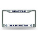 Seattle Mariners License Plate Frame Chrome - Sports Fan Shop