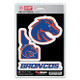 Boise State Broncos Decal Die Cut Team 3 Pack - Sports Fan Shop