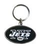 New York Jets Chrome Logo Cut Keychain - Sports Fan Shop