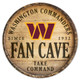 Washington Commanders Sign Wood 12 Inch Round State Design - Sports Fan ...