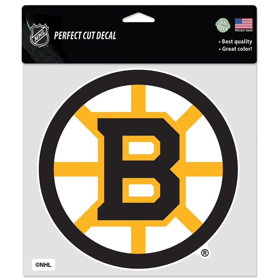Boston Bruins Decal 8x8 Die Cut Color - Sports Fan Shop