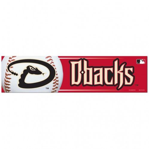 Arizona Diamondbacks Bumper Sticker - Sports Fan Shop