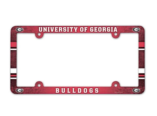 Georgia Bulldogs License Plate Frame - Full Color - Sports Fan Shop