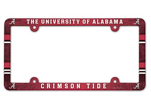 Alabama Crimson Tide License Plate Frame - Full Color - Sports Fan Shop