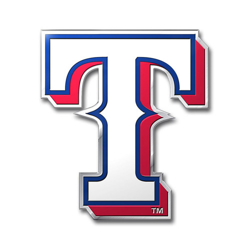 Texas Rangers Auto Emblem Color - Sports Fan Shop