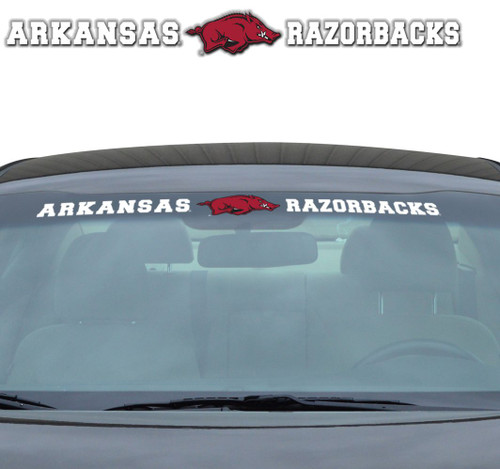 Arkansas Razorbacks Decal 35x4 Windshield - Sports Fan Shop