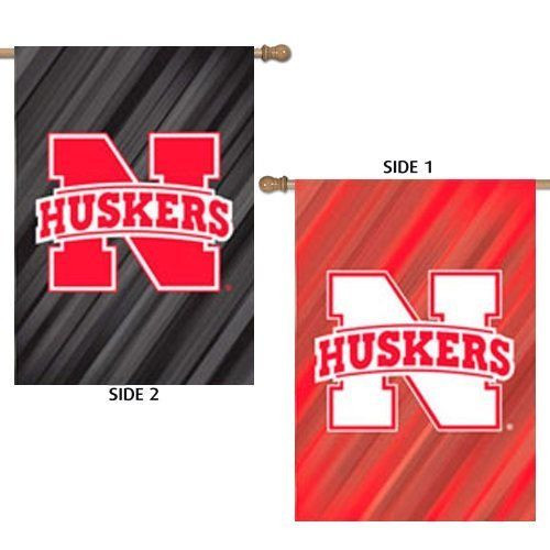 Nebraska Cornhuskers Flag Double Sided Suede CO - Sports Fan Shop