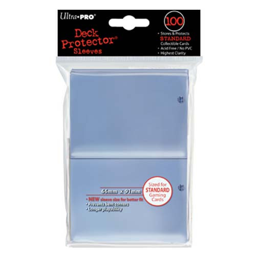 Deck Protectors - Clear (100 per pack) - Sports Fan Shop