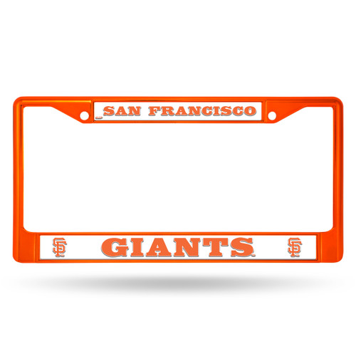 San Francisco Giants License Plate Frame Metal - Sports Fan Shop