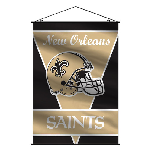 New Orleans Saints Banner 28x40 Wall Style CO - Sports Fan Shop