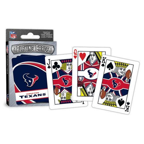 Houston Texans Playing Cards Logo - Sports Fan Shop