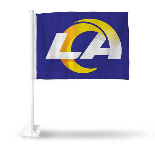 Los Angeles Rams Flag Car - Sports Fan Shop