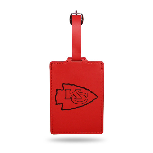 Kansas City Chiefs Luggage Tag Laser Engraved - Sports Fan Shop
