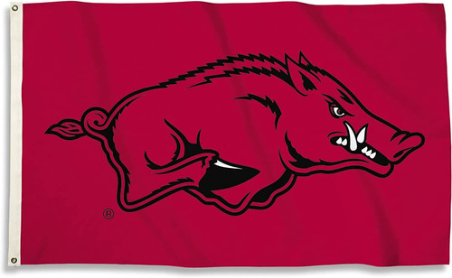 Arkansas Razorbacks Flag 3x5 BSI - Sports Fan Shop