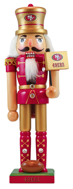 San Francisco 49ers Nutcracker - Sports Fan Shop