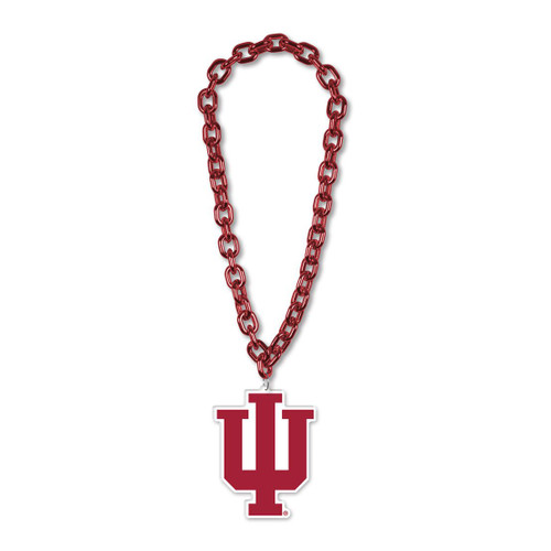 Indiana Hoosiers Necklace Big Fan Chain - Sports Fan Shop