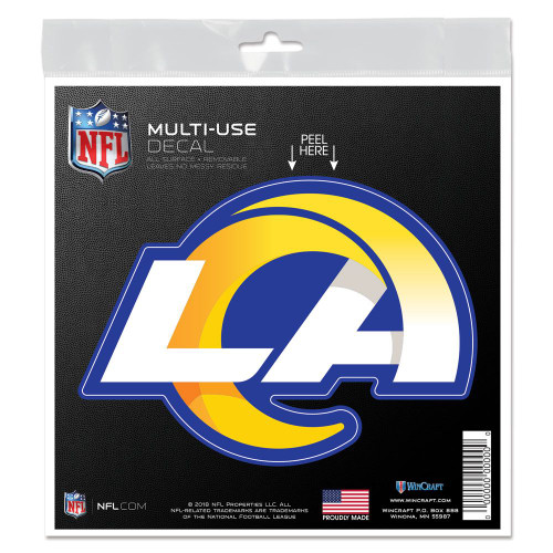 Los Angeles Rams Decal 6x6 All Surface Logo - Sports Fan Shop