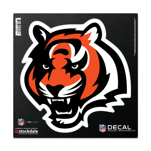 Cincinnati Bengals Decal 6x6 All Surface Logo - Sports Fan Shop