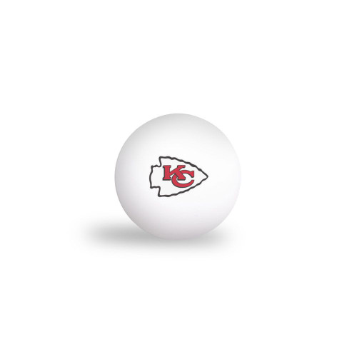 Kansas City Chiefs Ping Pong Balls 6 Pack - Sports Fan Shop