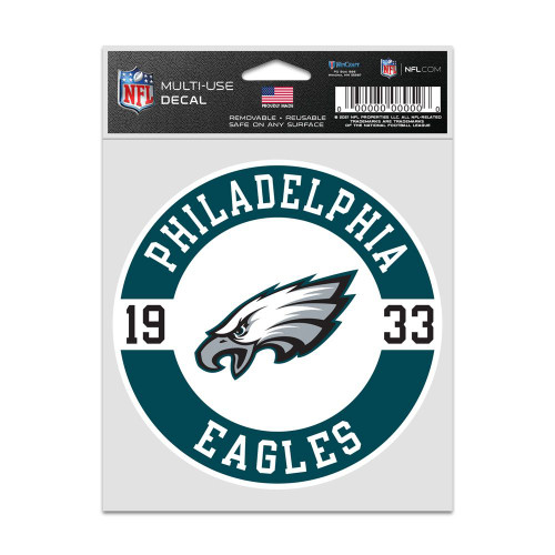 Philadelphia Eagles Decal 3.75x5 Patch Fan - Sports Fan Shop