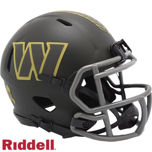 Washington Commanders Helmet Riddell Replica Mini Speed Style Salute To ...