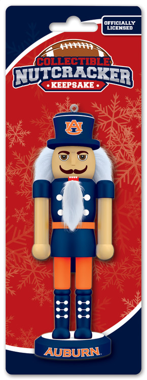 Auburn Tigers Nutcracker Miniature - Sports Fan Shop